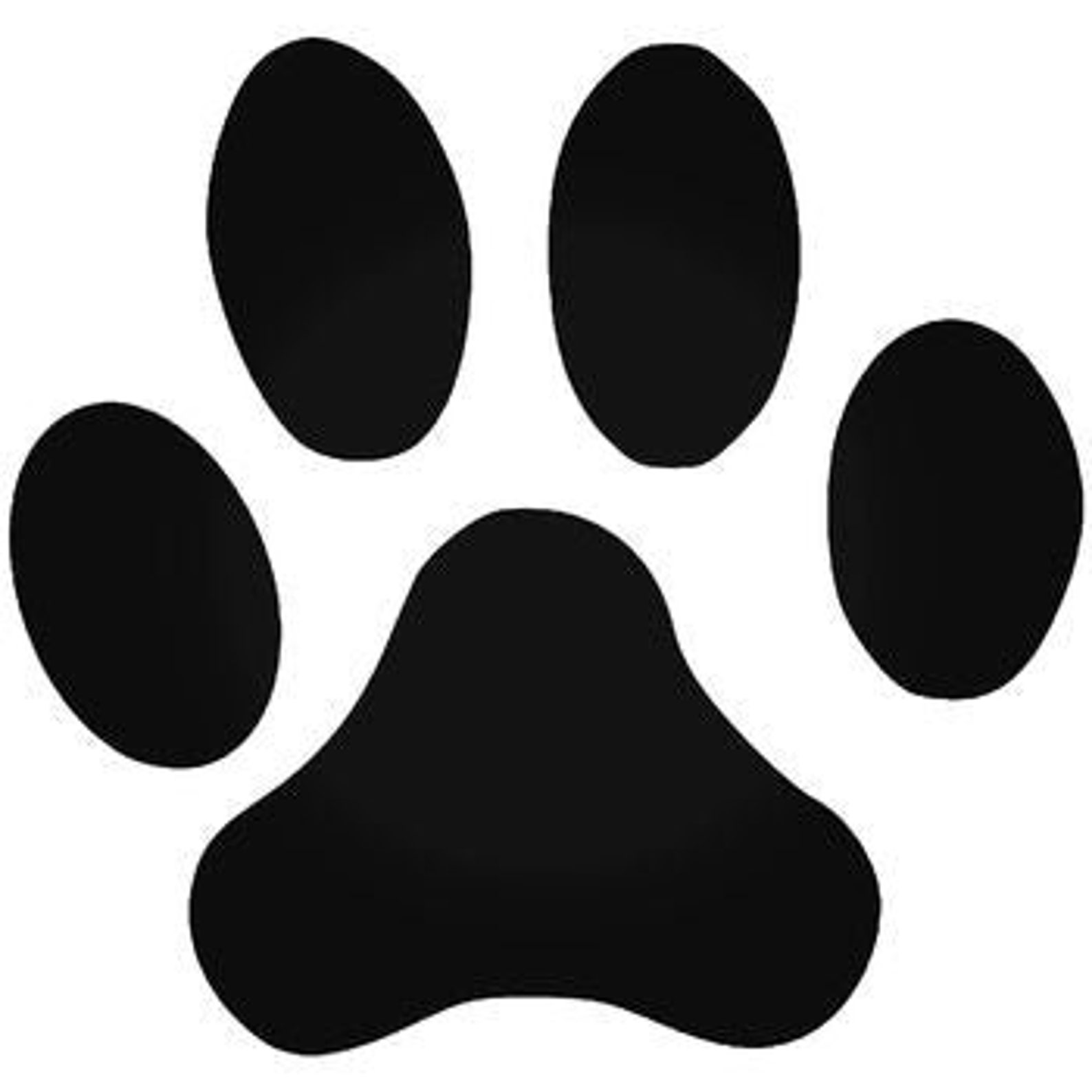 Paw Print Animal Dog Vinyl Decal - Etsy