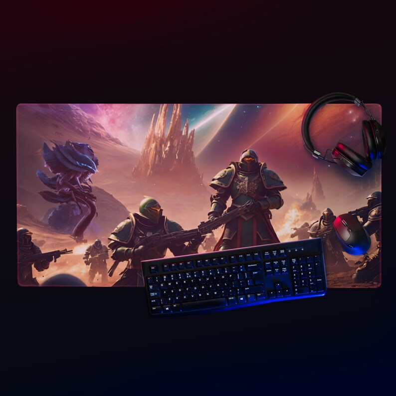 Space Marine Gaming Mouse Pad - Etsy