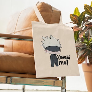 Gojo Satoru Tote Bag - Jujutsu Kaisen Tote Bag - Anime Bag - Anime ...