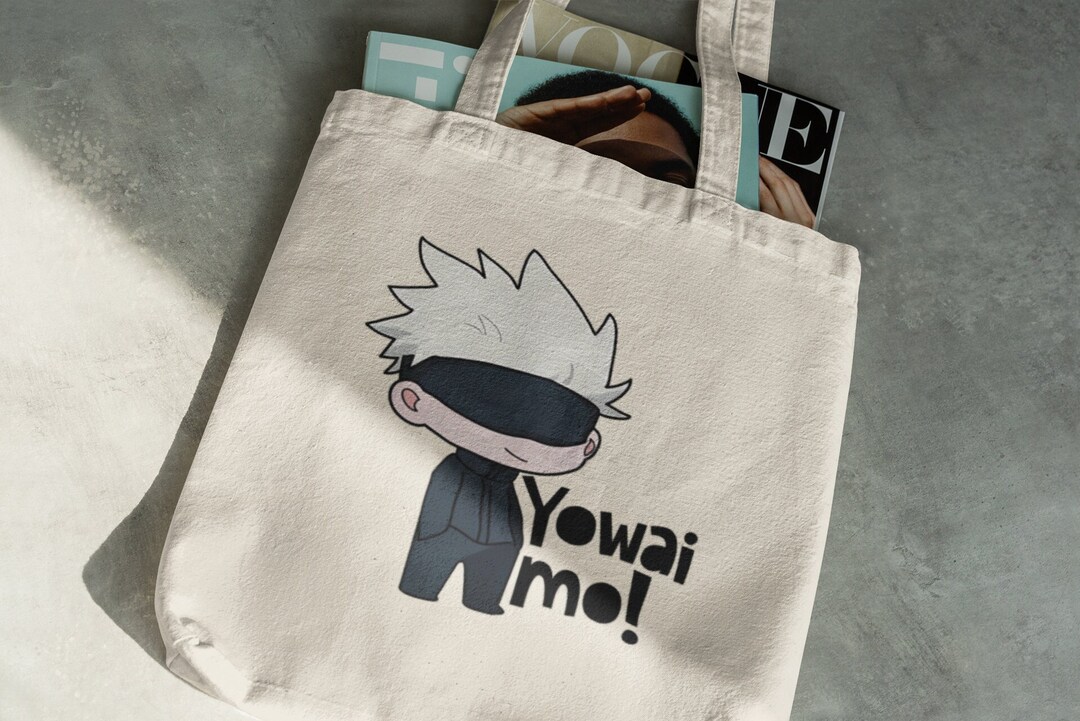 Gojo Satoru Tote Bag - Jujutsu Kaisen Tote Bag - Anime Bag - Anime ...