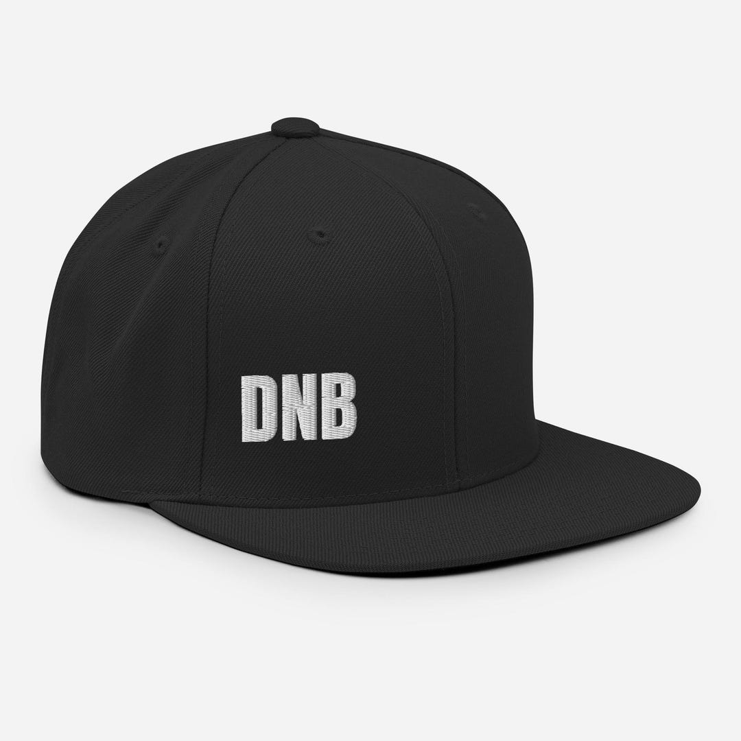 DNB Drum and Bass Hat Snapback Hat Dnb Embroidered Hat Drum and Bass ...