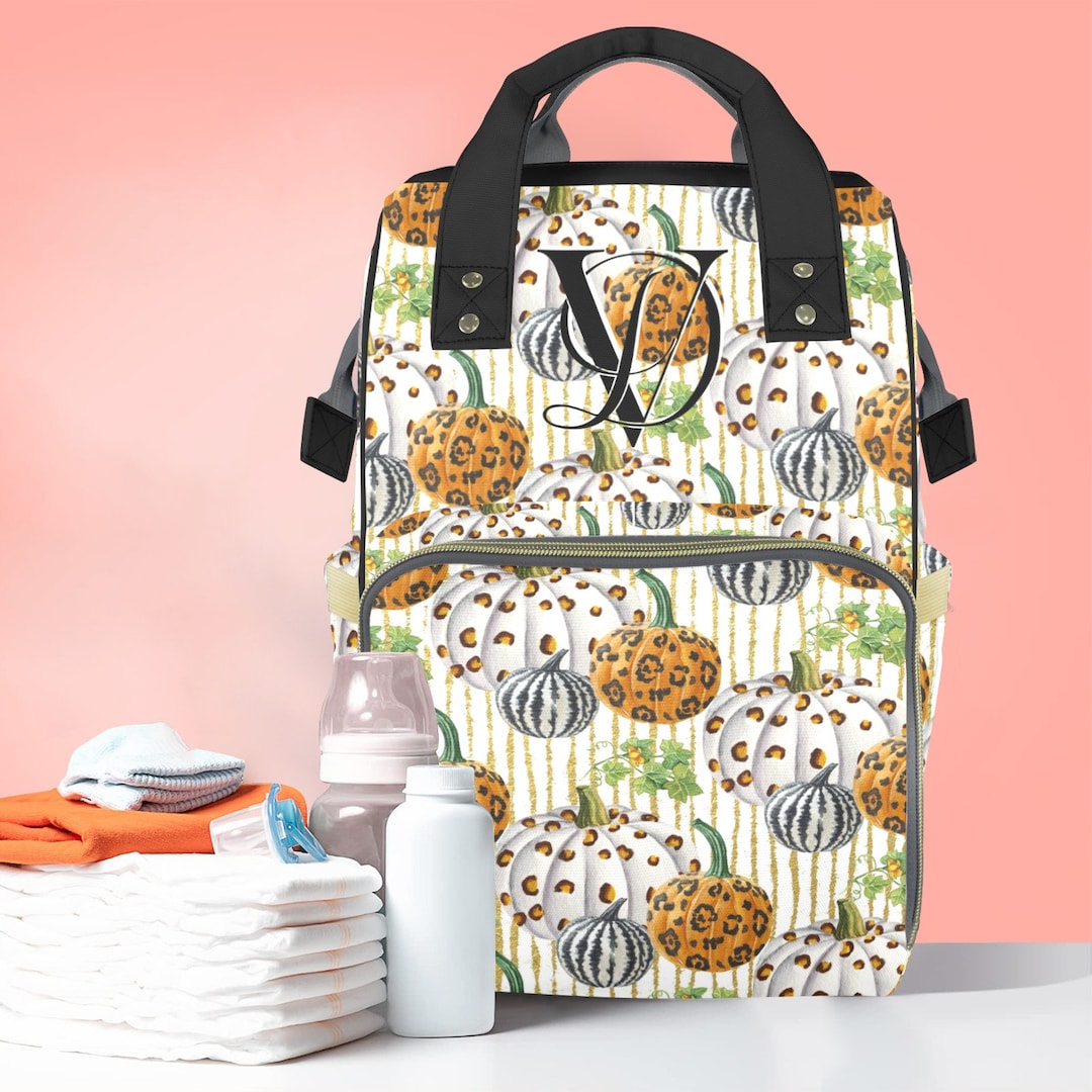 Personalized Monogram Diaper Bag Backpack Customized Baby Shower Gift ...