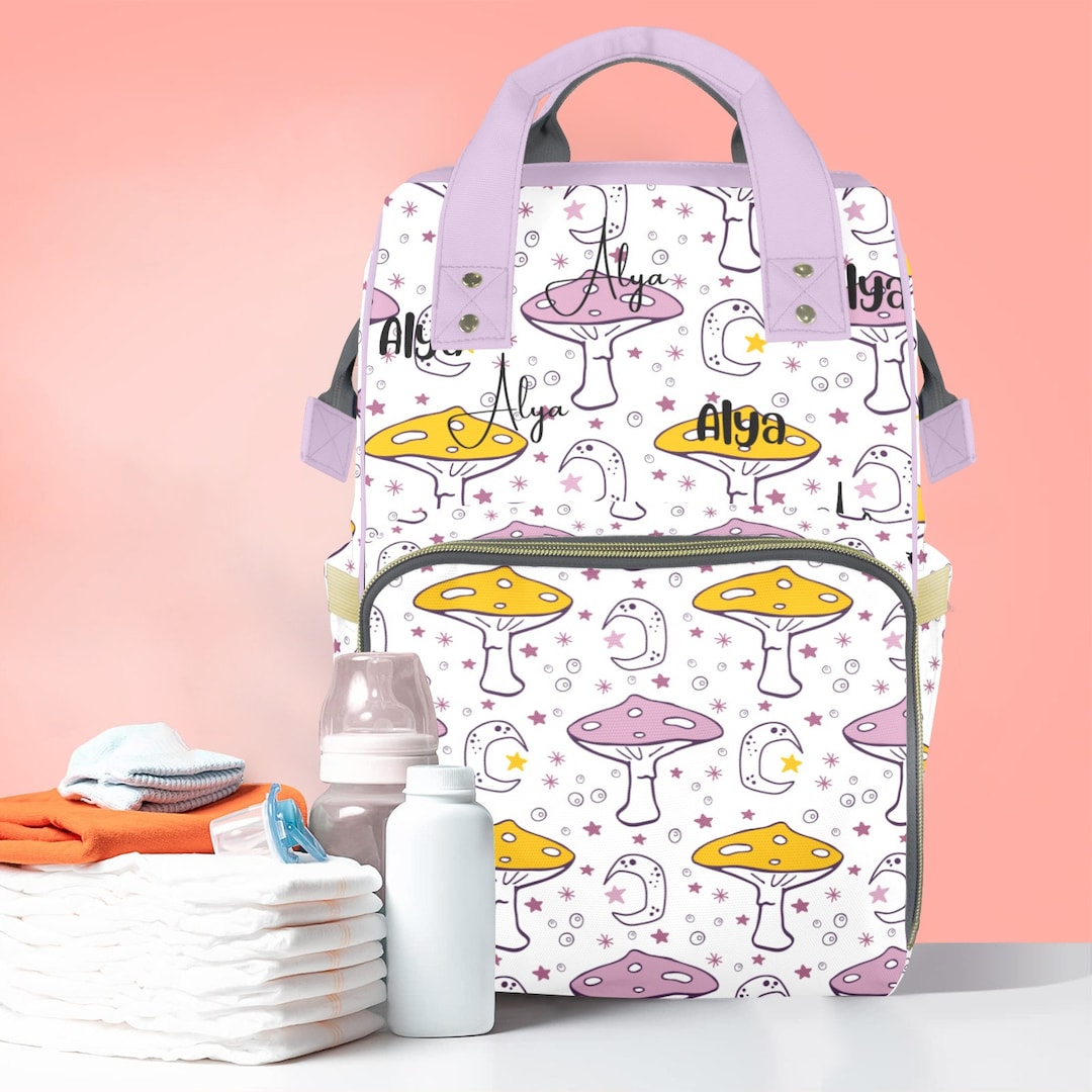 Personalized Monogram Diaper Bag Backpack Customized Baby Shower Gift ...