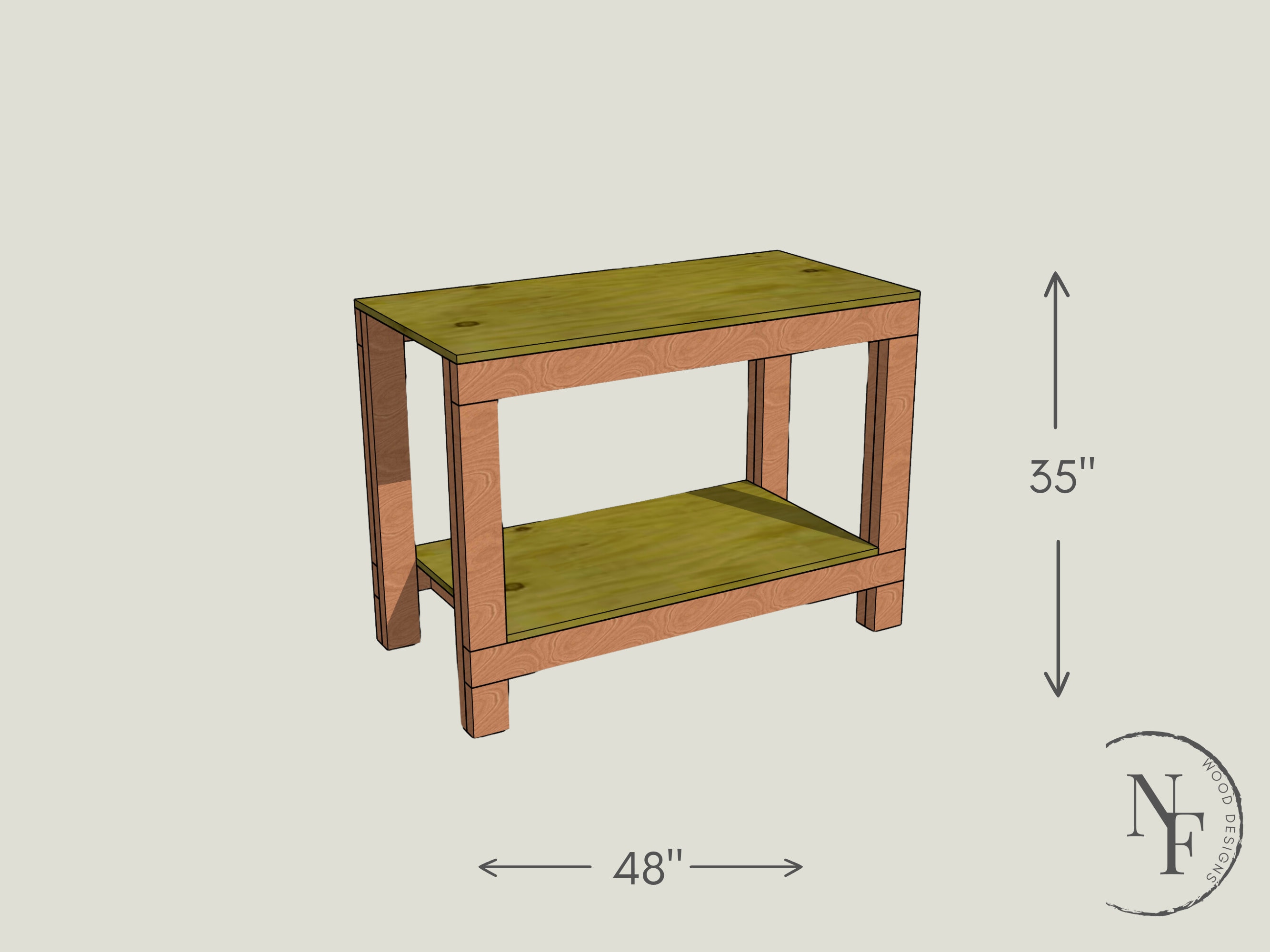 Workbench Build Plans, How To, Building Instructions, 24 X 48 Work ...