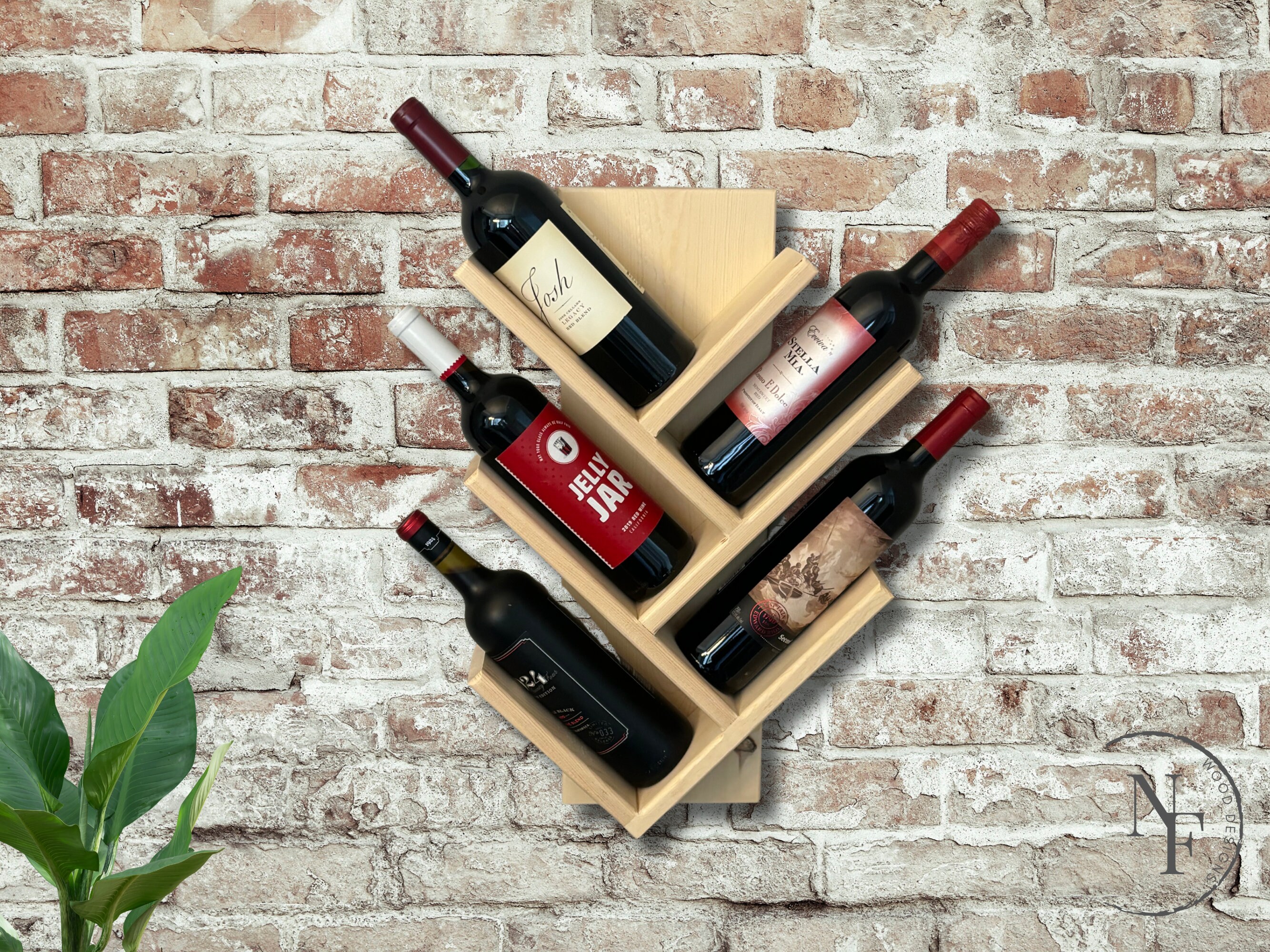 Wall Mounted Wine Rack, How To, Woodworking Plans, Plans, Woodworking ...