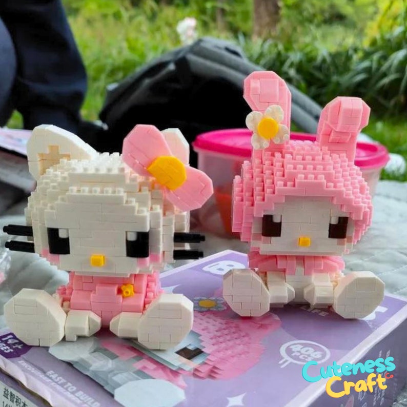 Sanrio Lego Hello Kitty Bricks, Kuromi, My Melody, Cinnamoroll ...