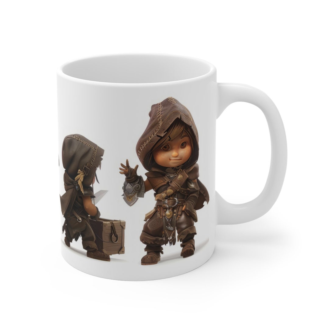 Cheeky Rogue's Heist 11oz Mug - Stealthy Loot Quest Cup, Perfect for ...