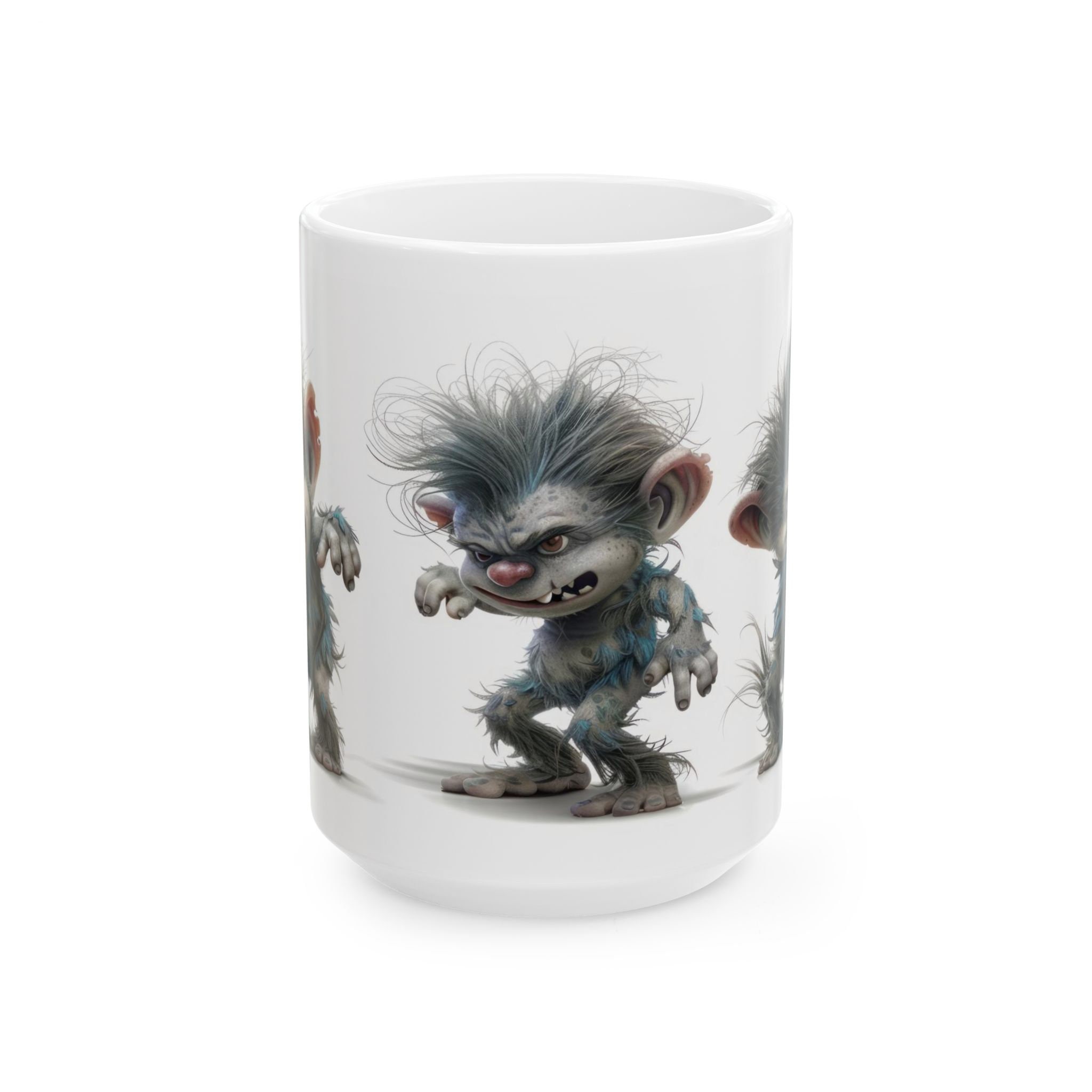 Grumpy Forest Troll Mug, Quirky Fantasy Gift for RPG and Dnd Fans ...