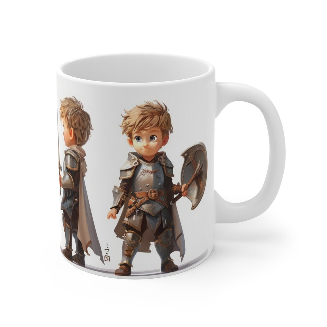 Valiant Paladin Mug, Heroic Knight Cup, Dnd Diaper League, Courageous ...