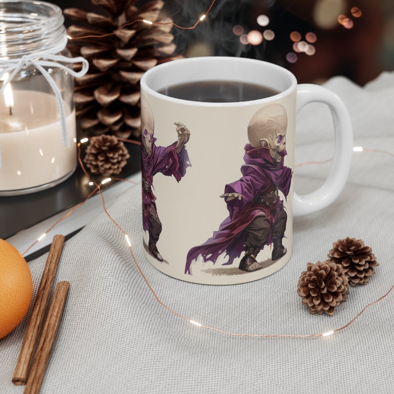 Arcane Necromancer Mug, Dark Mage Cup, Dnd Diaper League, Gothic ...