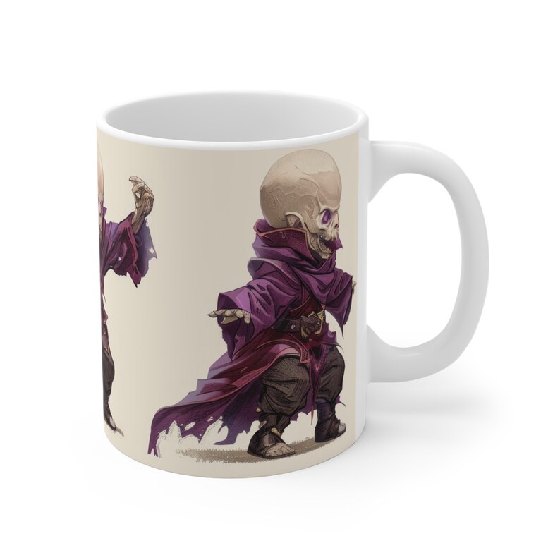 Arcane Necromancer Mug, Dark Mage Cup, Dnd Diaper League, Gothic ...