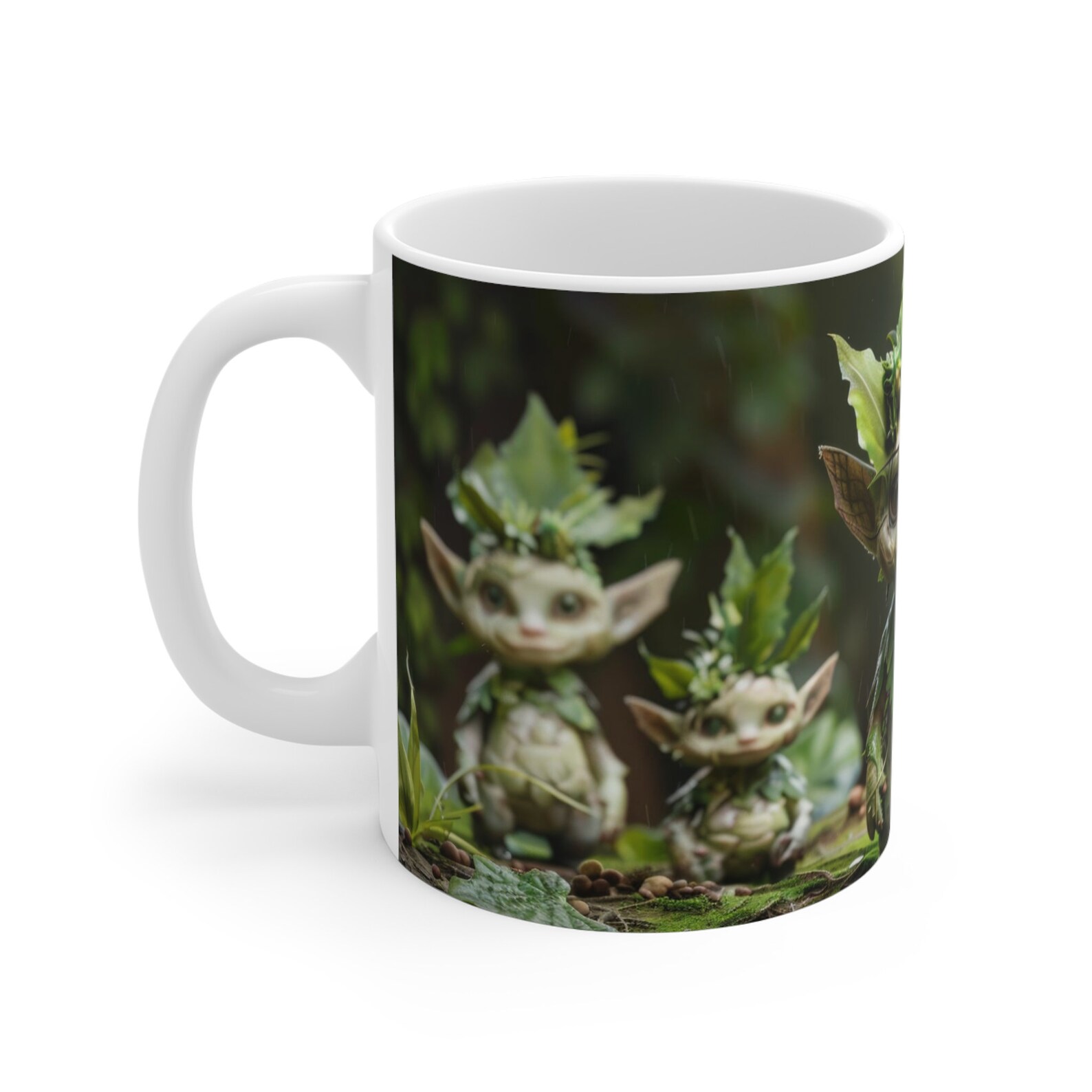 Enchanted Forest Sproutling Mug Whimsical Woodland Creature Cup Dnd ...