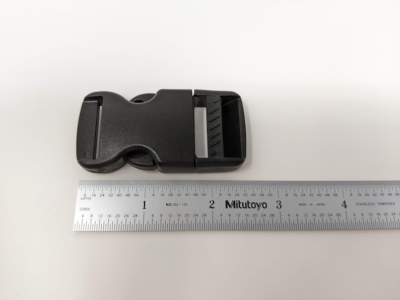 4-pack Extra Heavy Duty 1" Side Release Buckles 25mm Plastic Clips W ...