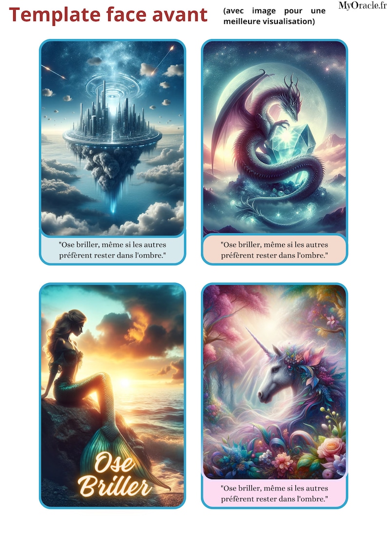 Easy Oracle Design Template With Canva - Etsy