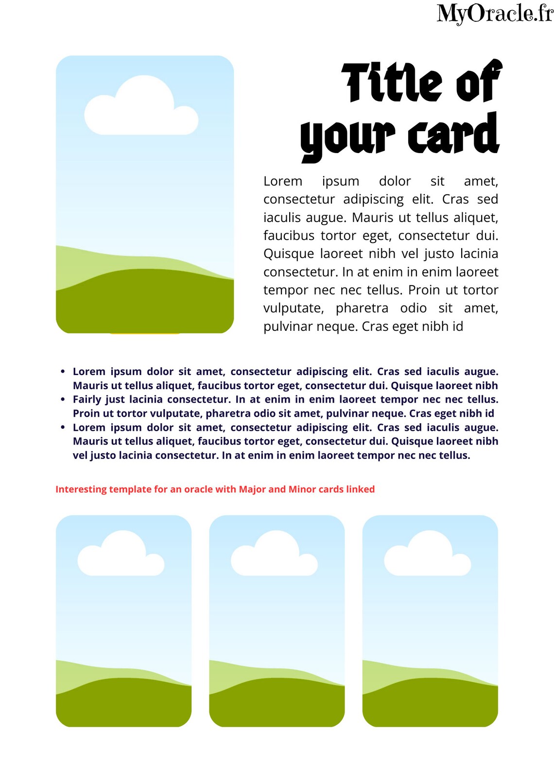 Easy Oracle Design Template With Canva - Etsy