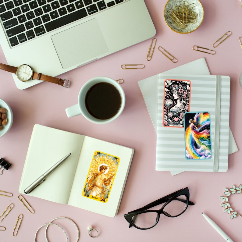 Greek Mythology Oracle Card Deck - Etsy