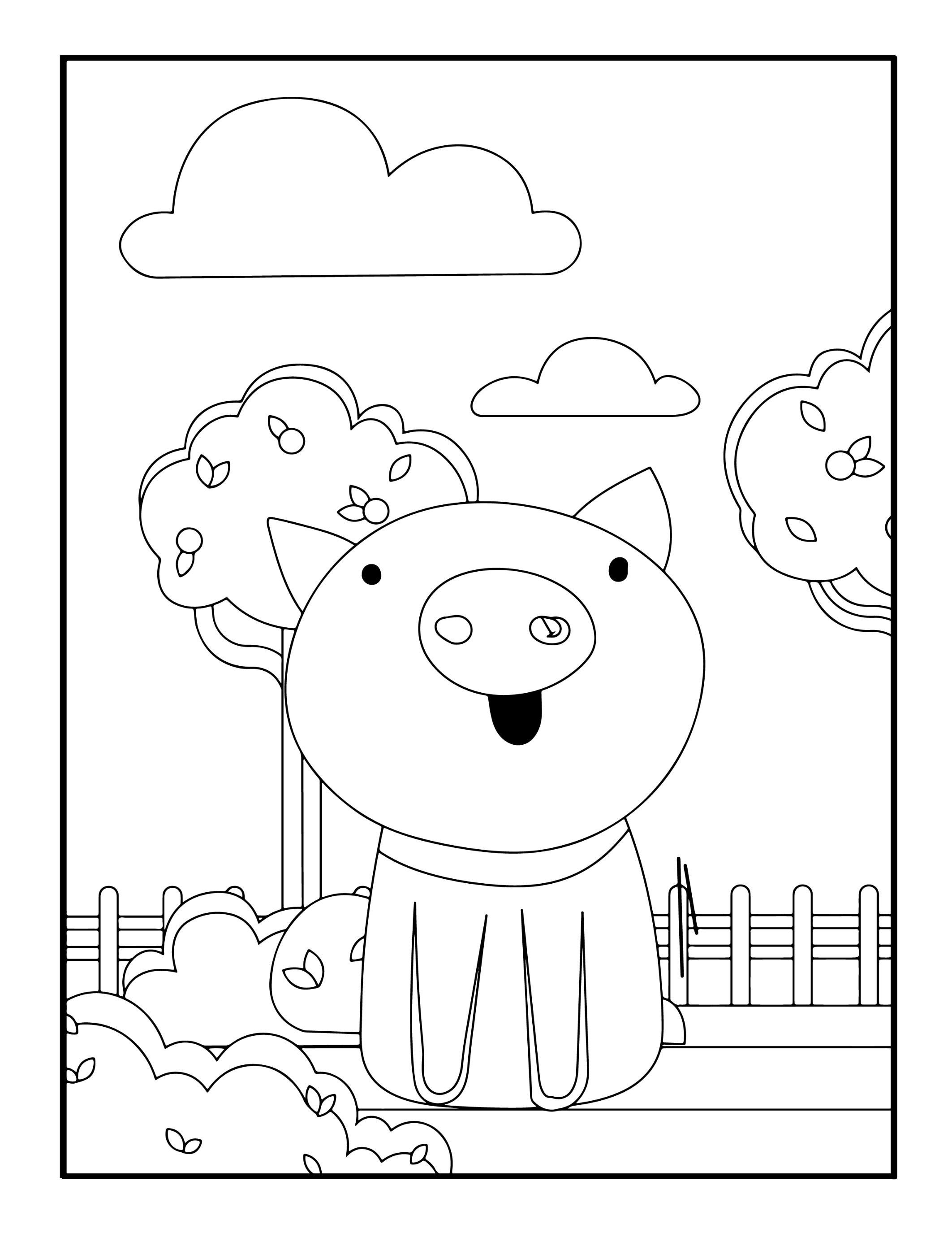 Farm Animals Activity Book Pages - Etsy
