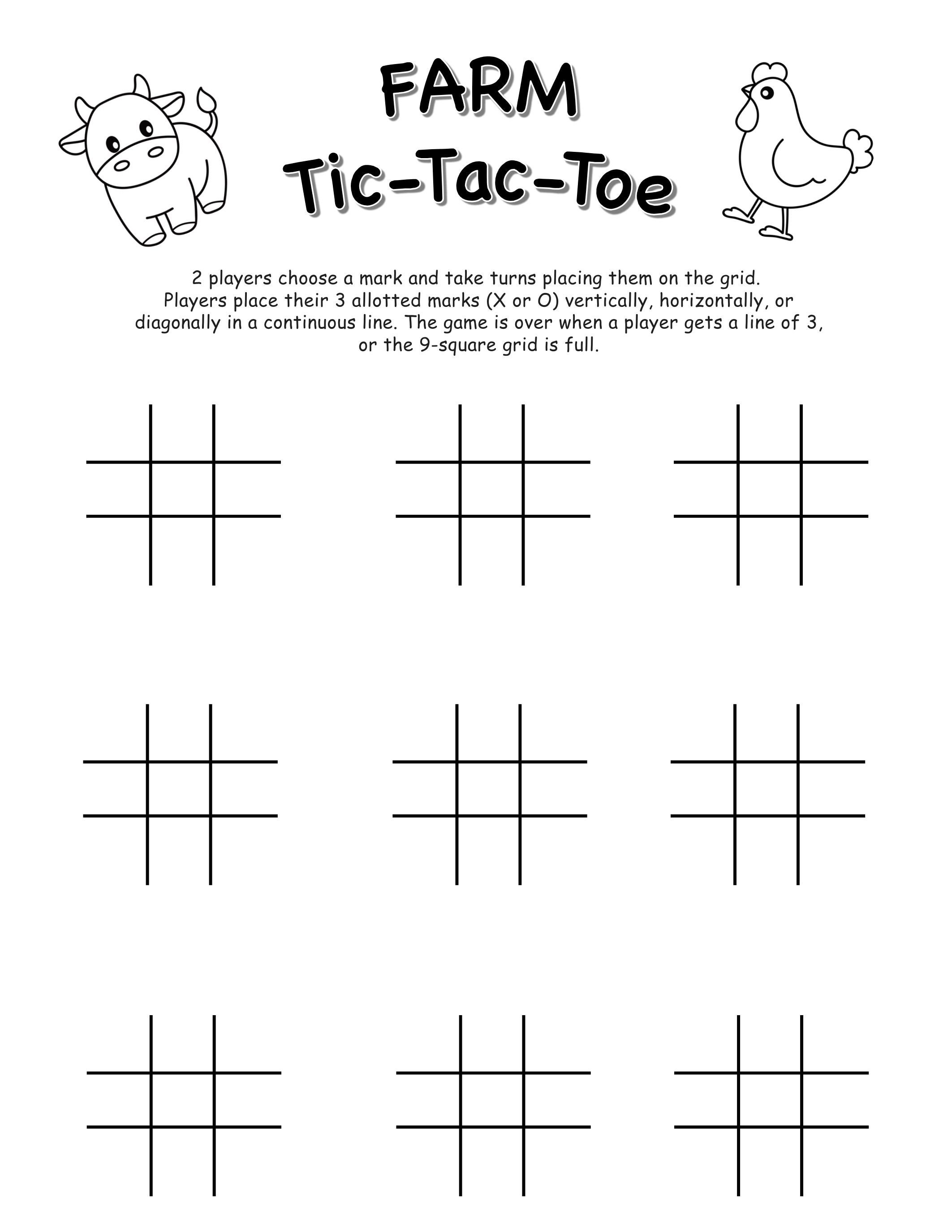 Farm Animals Activity Book Pages - Etsy
