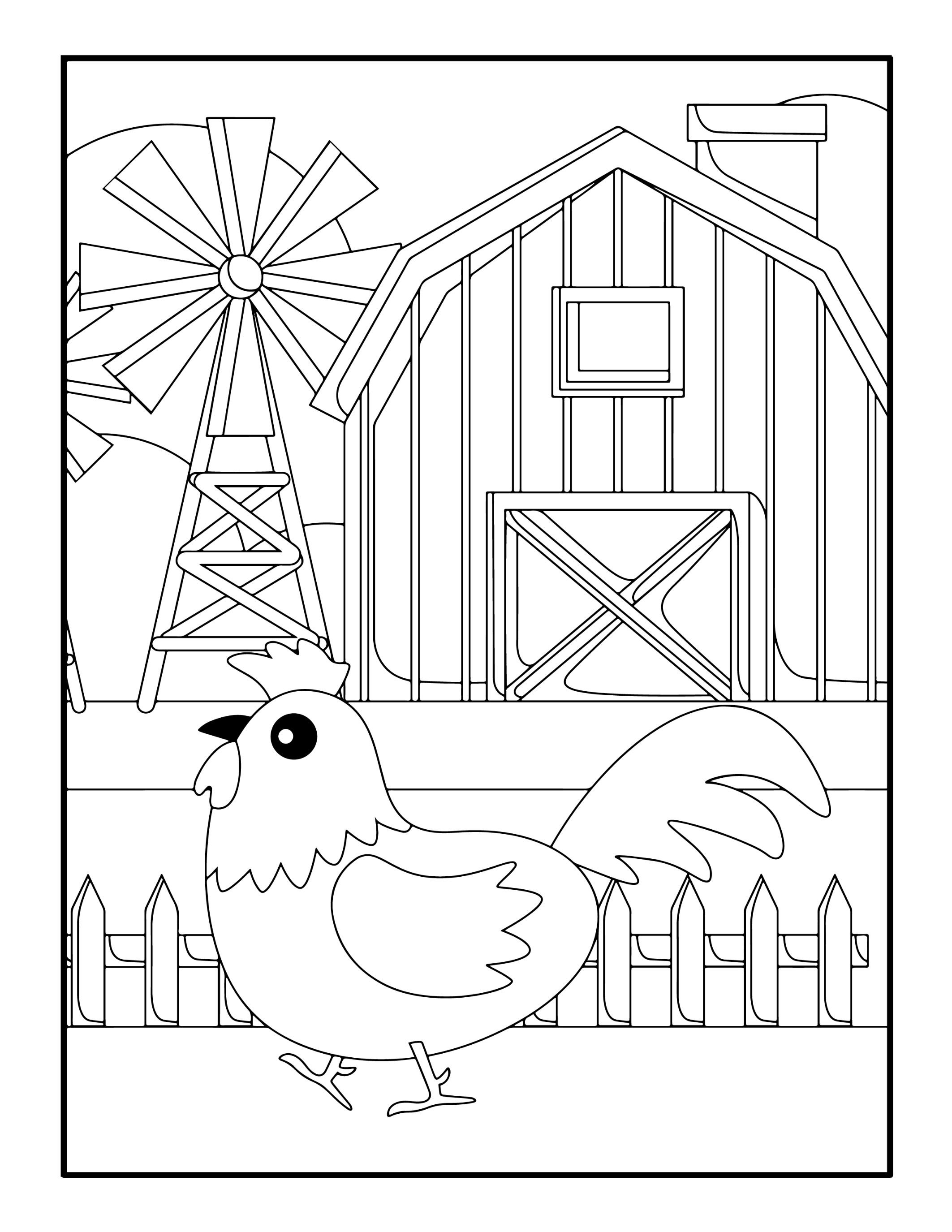 Farm Animals Activity Book Pages - Etsy