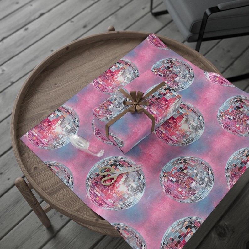 Gift Wrapping Paper, Swifty Mirror Ball Wrapping Papers, Gift Wrap ...