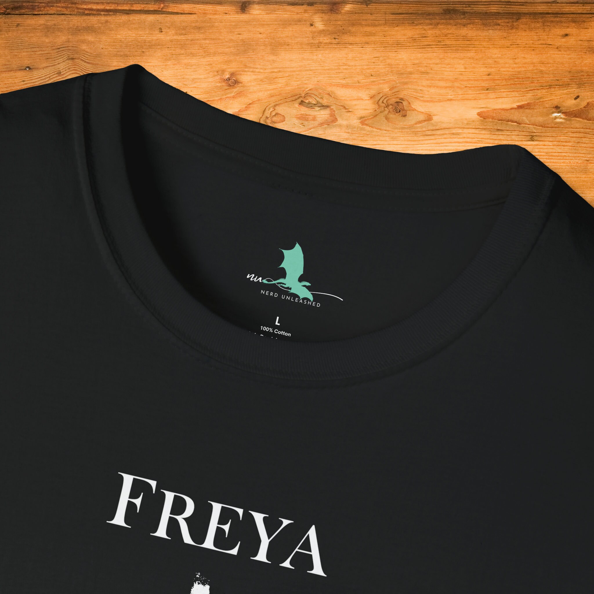 Freya Rune T-shirt With Vegvisir Norse Goddess Symbol Tee Unisex ...
