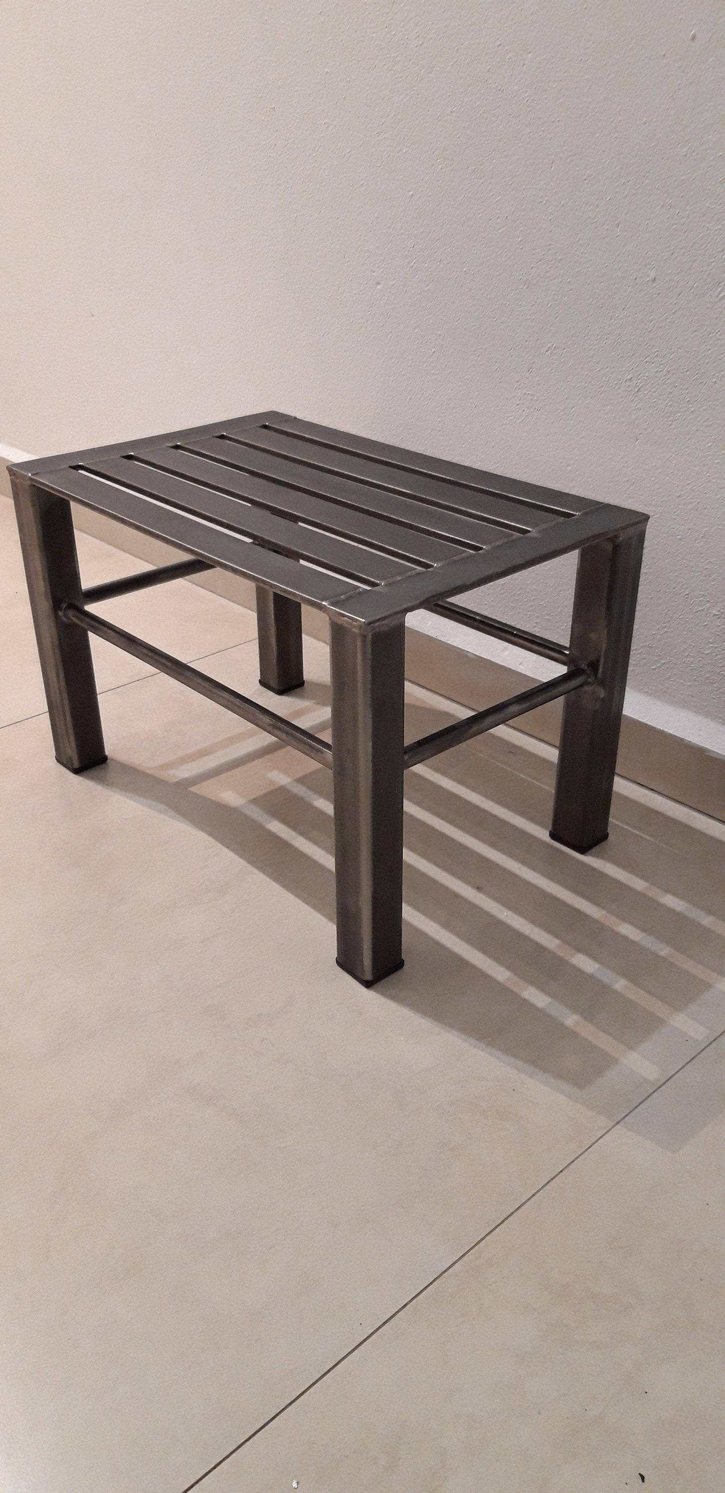 Small Metal Bench - Etsy