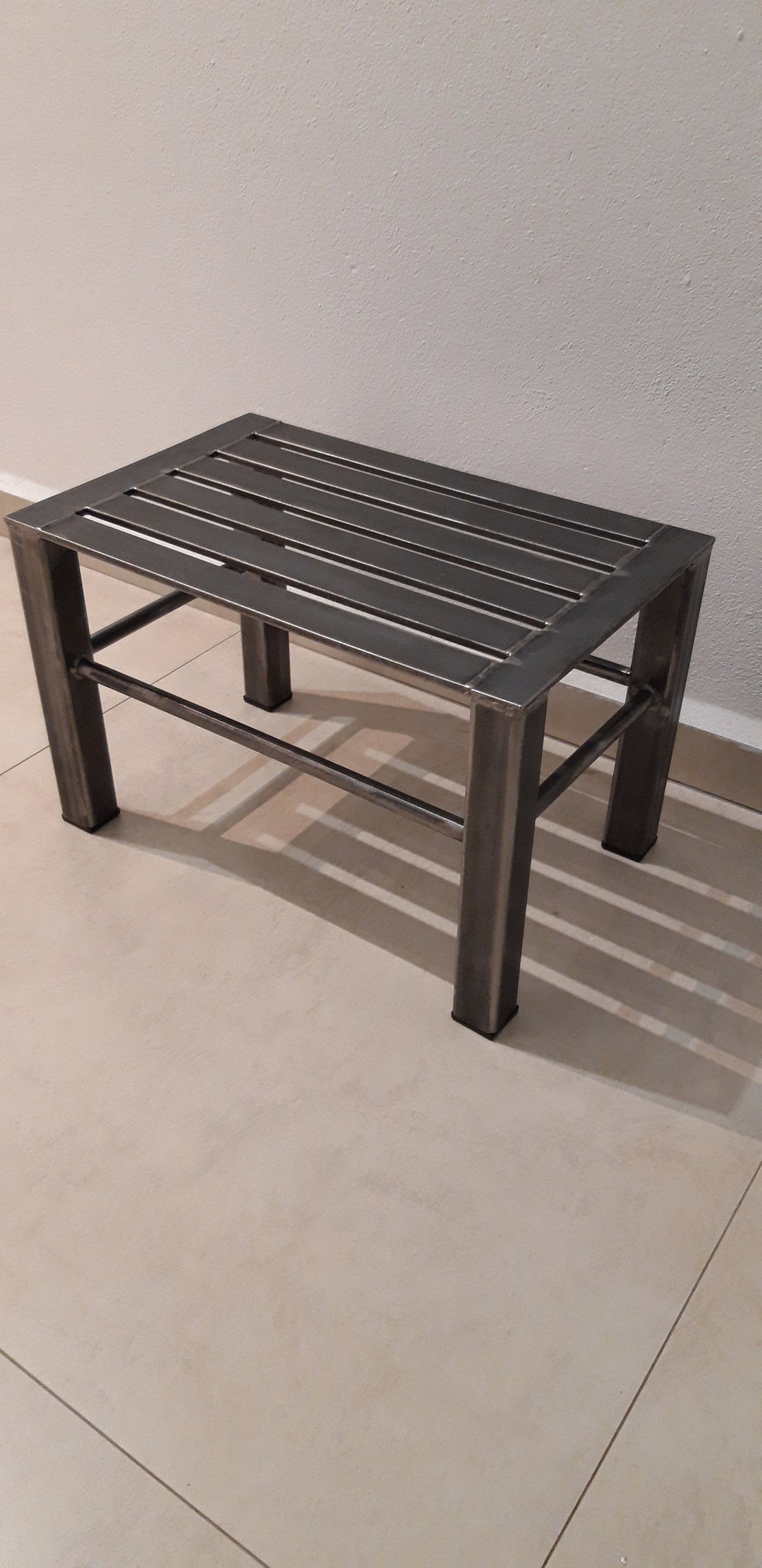 Small Metal Bench - Etsy