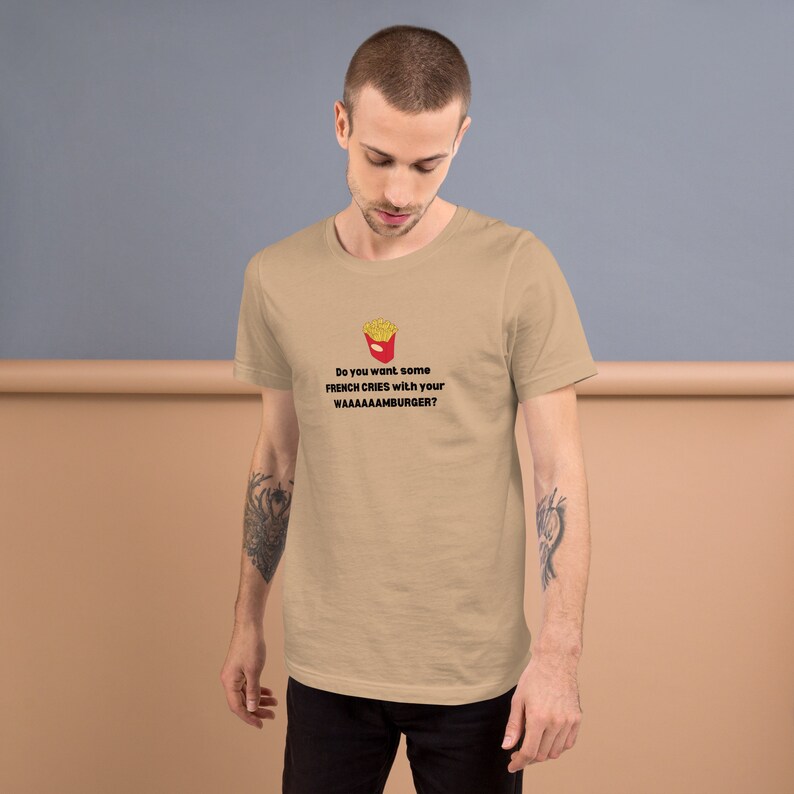 French Fry Shirt Chef Shirt Foodie Shirt Fry Shirt I Love Fries Shirt ...