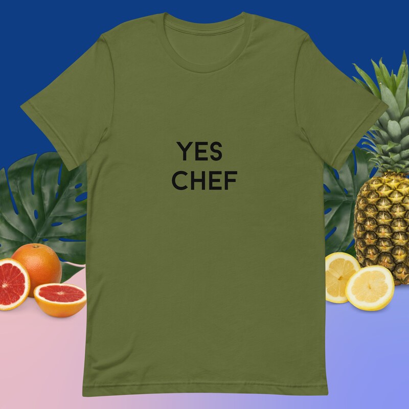 Chef Tshirt - Etsy