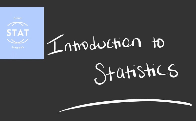 Introduction to Statistics Photo - Etsy