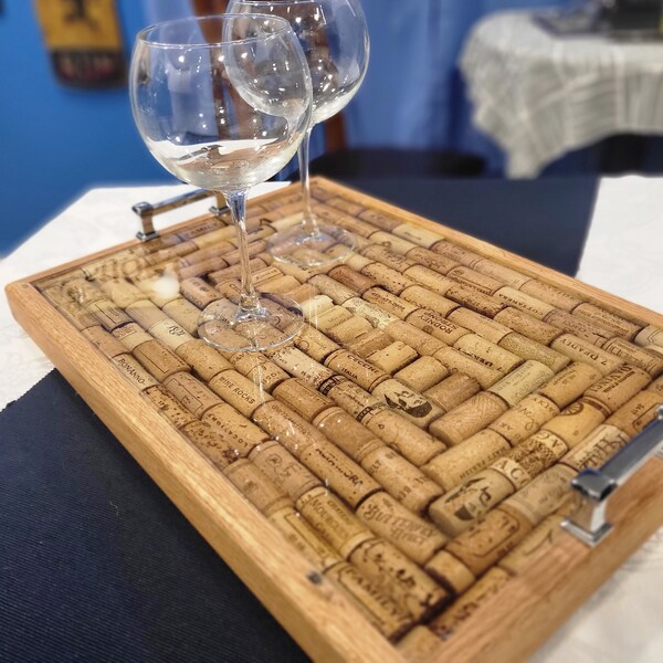 Wine Cork Tray - Etsy