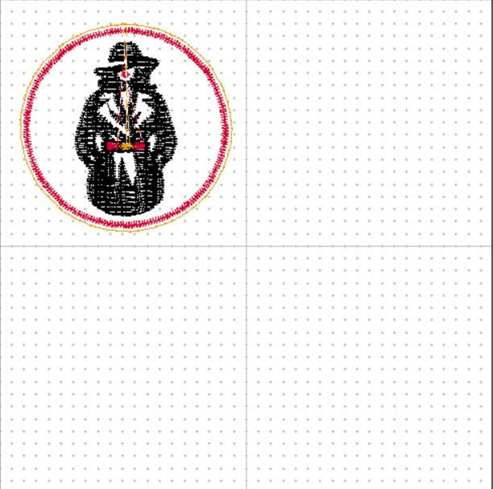 Carmen Sandiego Embroidery Design Machine Embroidery Design Detective ...