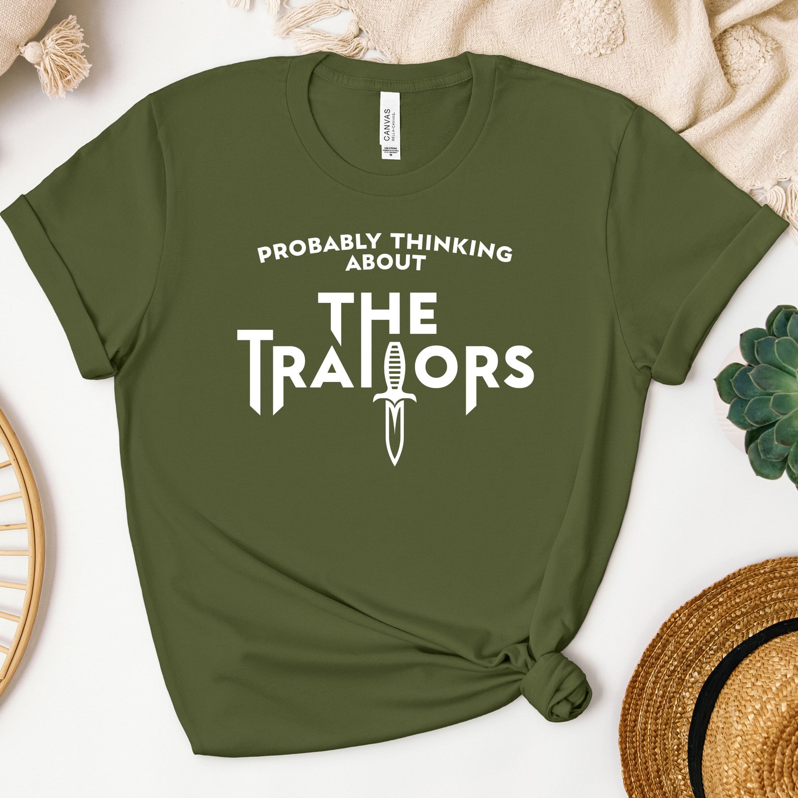 Probably Thinking About the Traitors Shirt Traitors TV Show Faithful ...