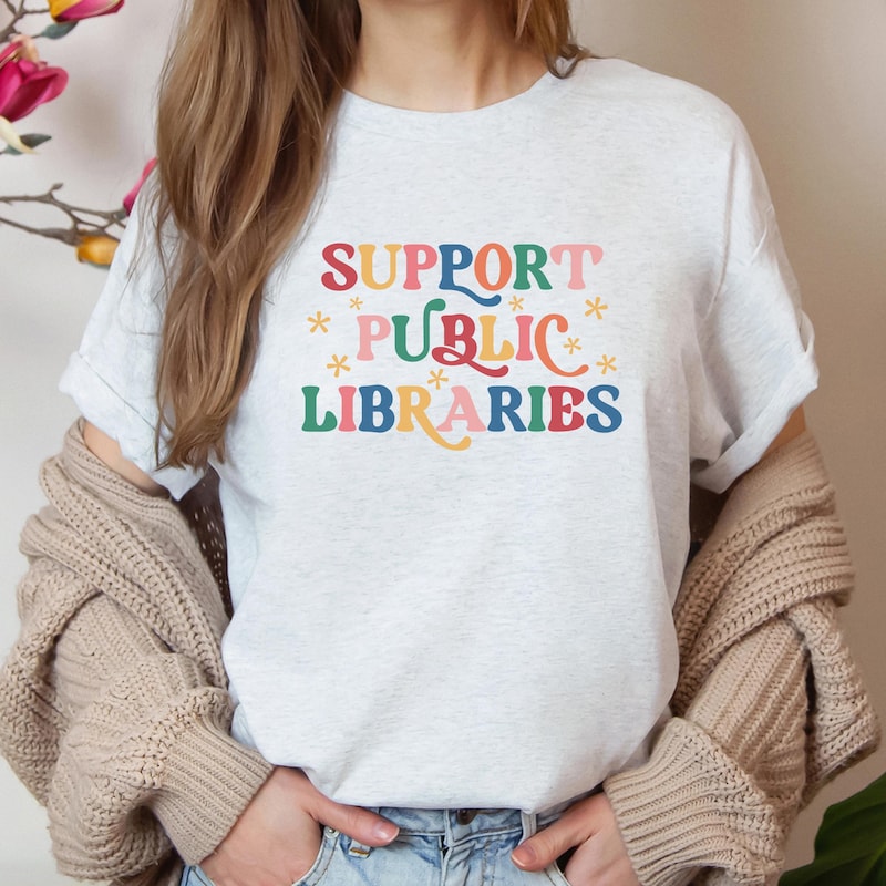 Library Tshirt - Etsy