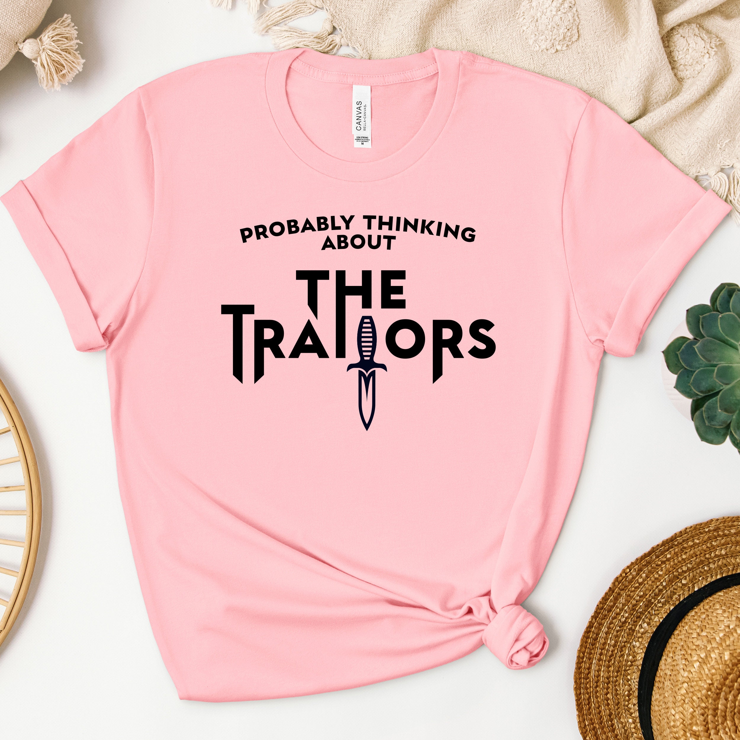 Probably Thinking About the Traitors Shirt Traitors TV Show Faithful ...