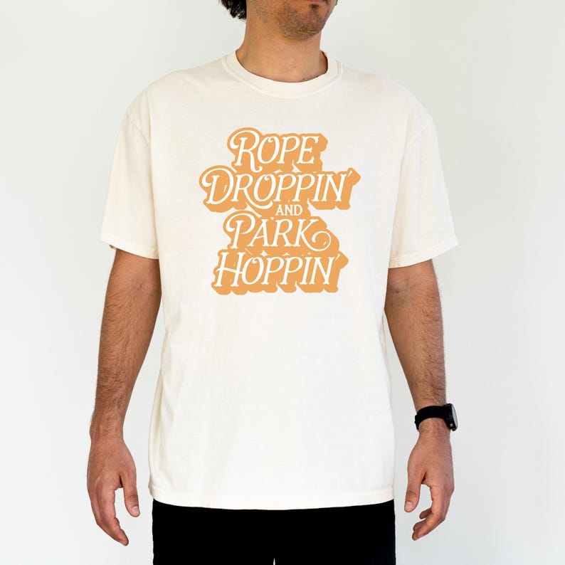 Rope Droppin and Park Hoppin Disney Vacation Shirt Park Hop Gift Family ...