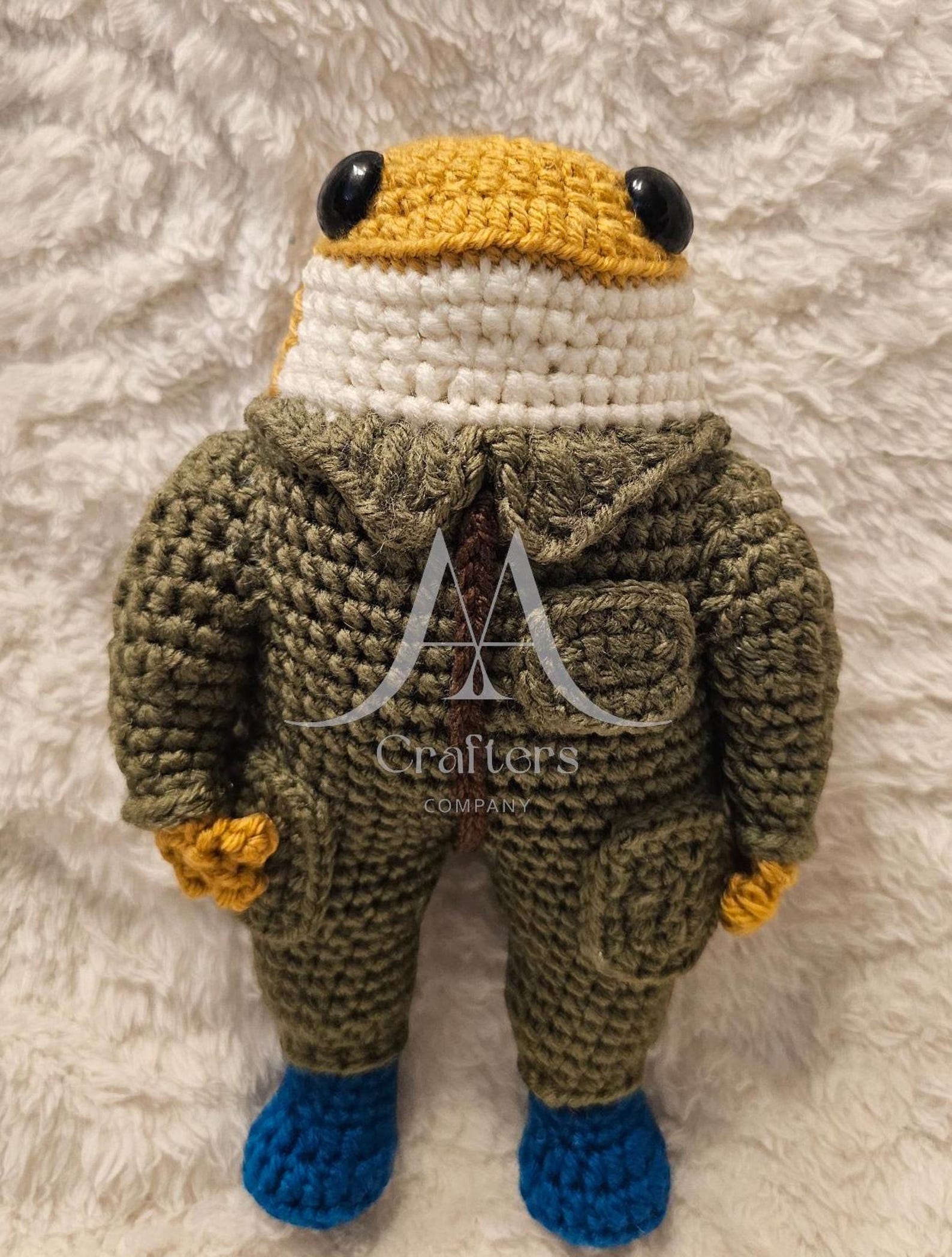 Sapo Concho in Crochet, Concho De Bad Bunny, Sapo Concho Plushie, Gift ...