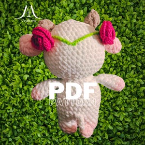 Pattern in PDF Muu Cow in SPANISH, Digital File in Pdf to Make Vaca Muu ...