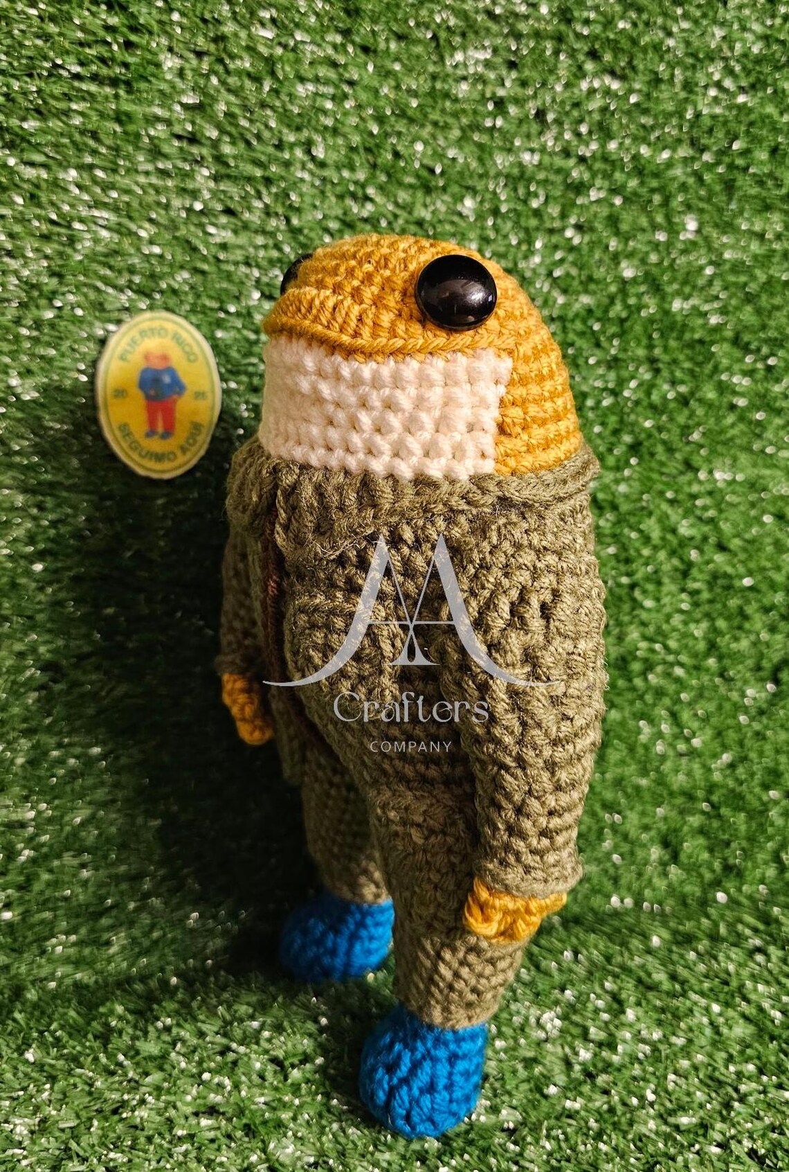 Sapo Concho in Crochet, Concho De Bad Bunny, Sapo Concho Plushie, Gift ...