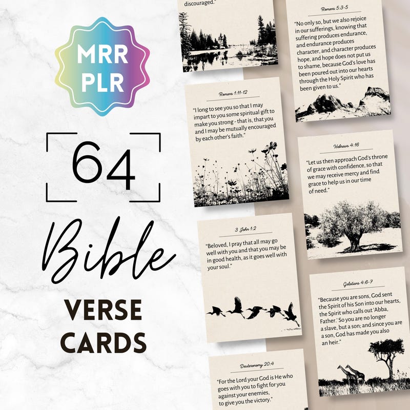 Bible Verse Cards - Etsy