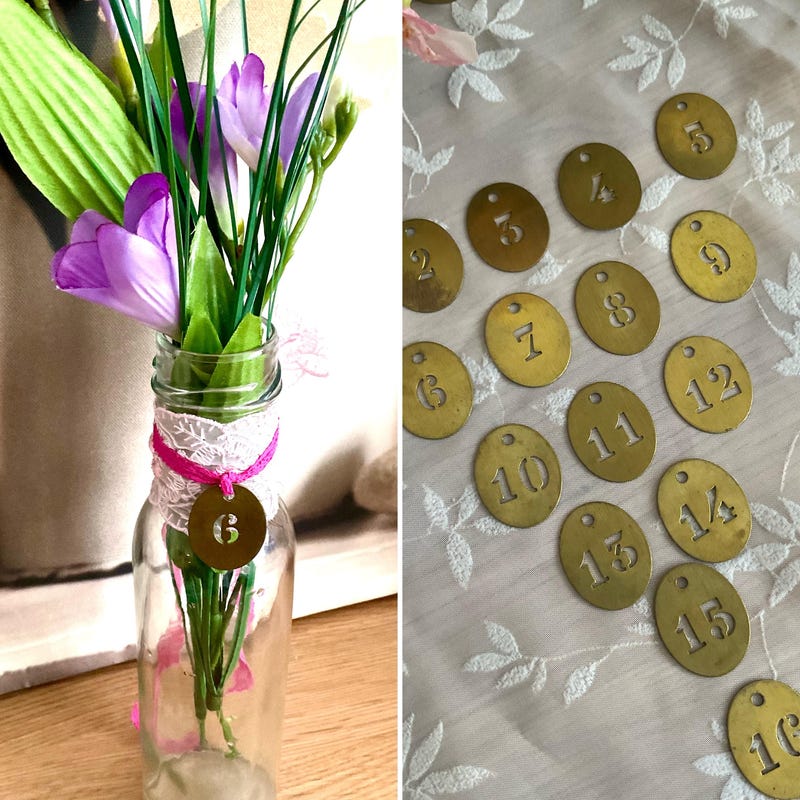 Party Table Numbers - Etsy