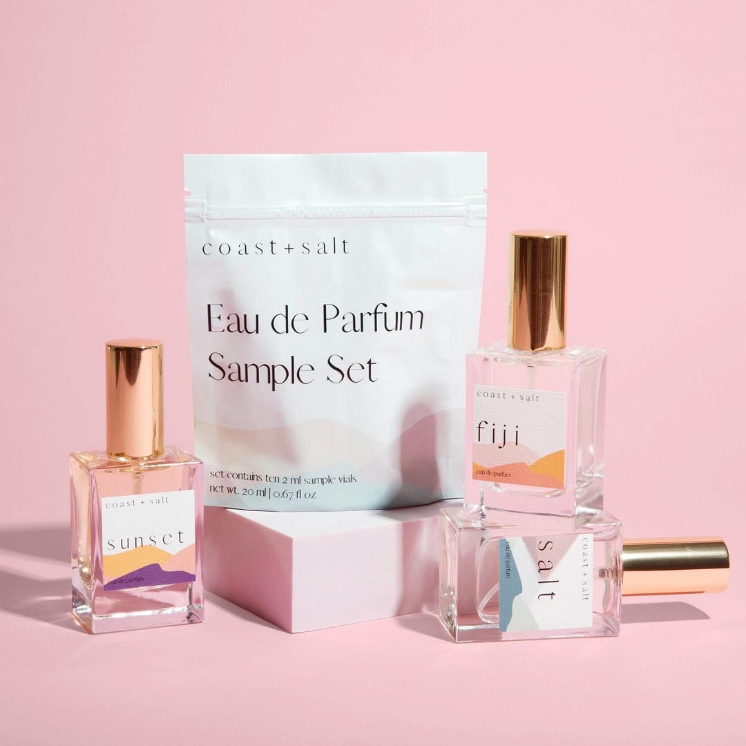 Eau De Parfum Sample Set, Perfume Sample Pack - Etsy