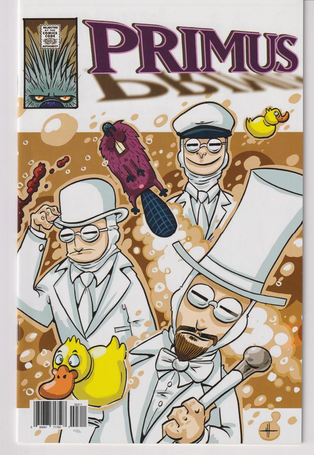 Rock & Roll Biographies #3 - Primus and Jason Becker - Low Print Run - Acme Ink Comics - 2015 - Etsy