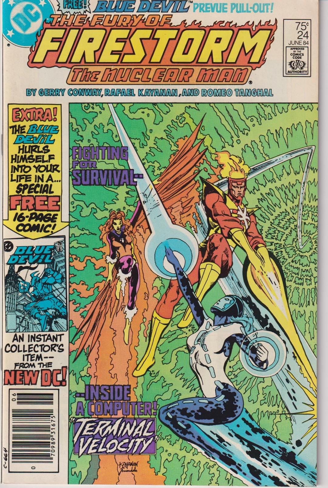 Firestorm 24 Bronze Age First Appearance of Blue Devil and Bug DC ...