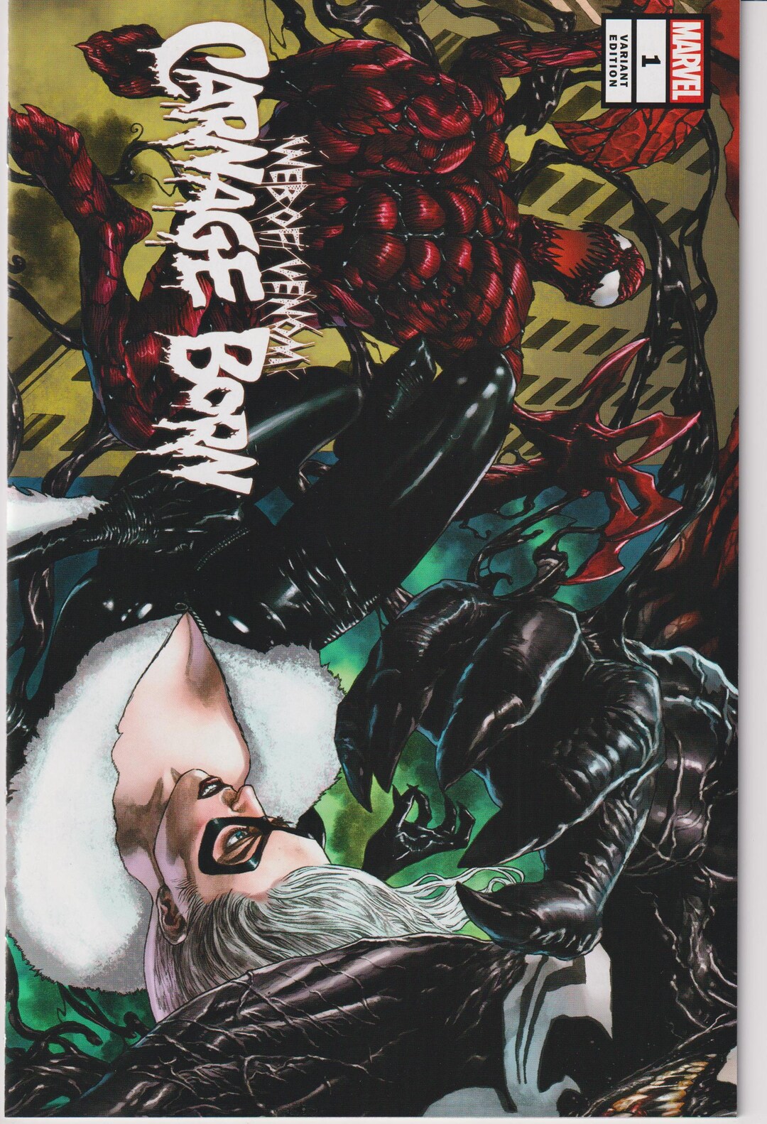 Cult of Venom: Carnage Born 1 Mico Suayan Connecting Variant Marvel ...