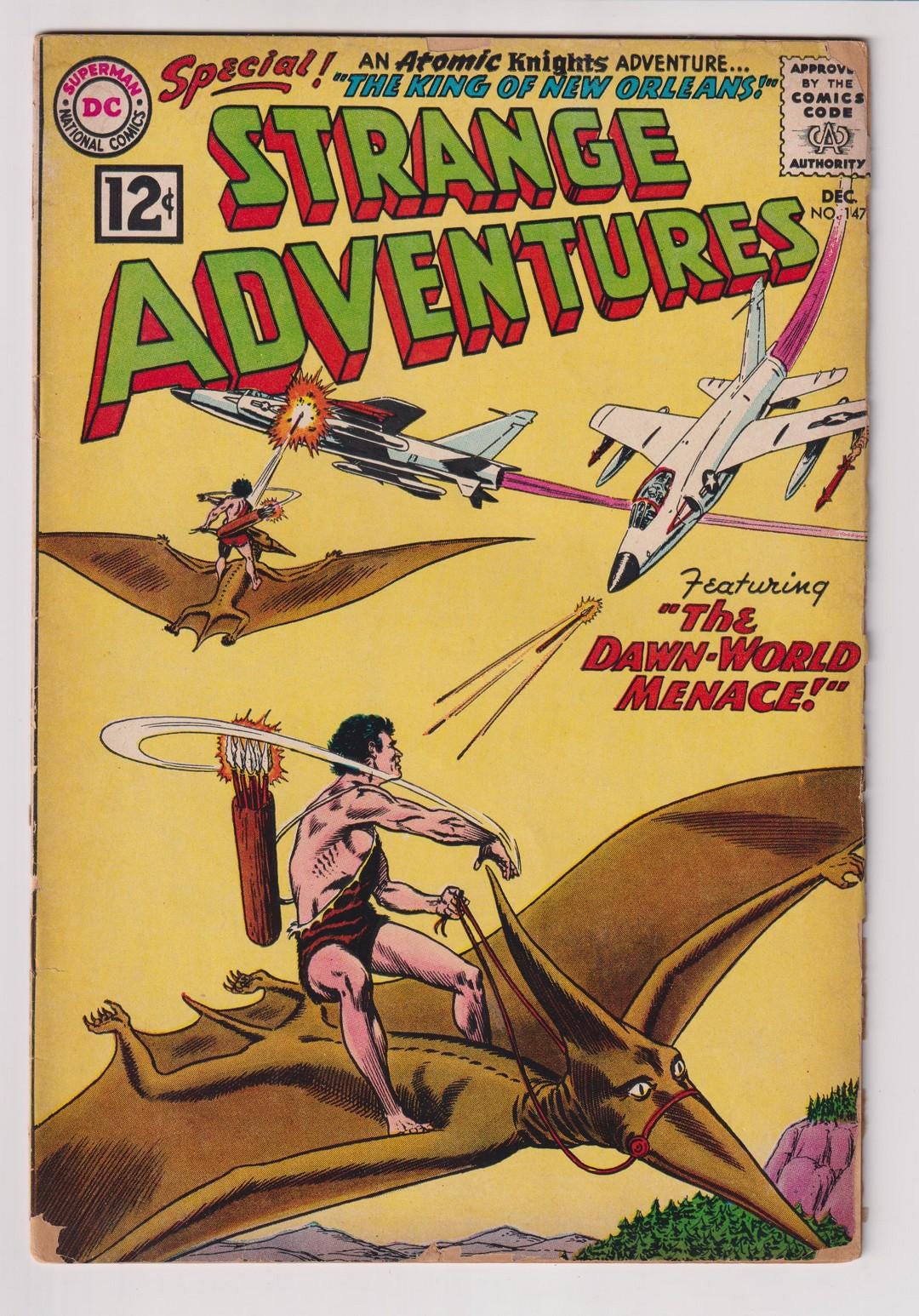 Strange Adventures ##147 - Atomic Knights - DC Comics - 1962 - Etsy