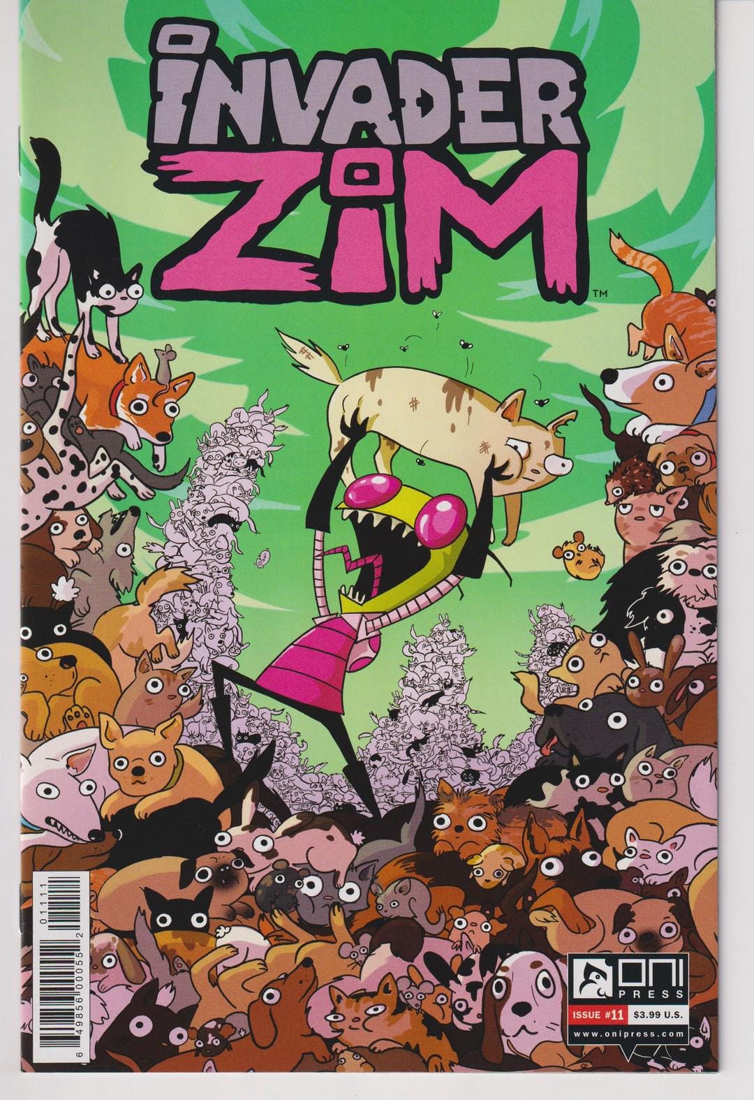 Invader Zim #11 - Modern Age - Oni Press Comics - 2016 - Etsy