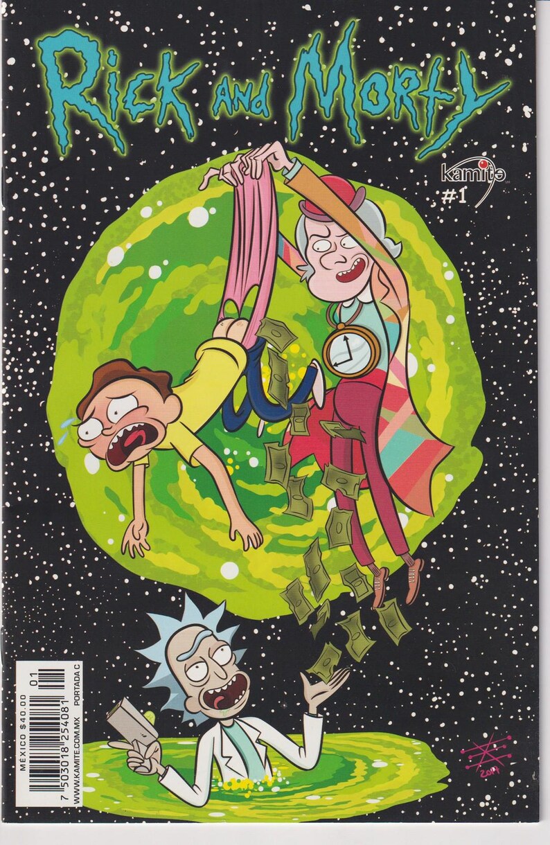Rick and Morty 1 Spanish Modern Age Oni Press Comics 2018 - Etsy