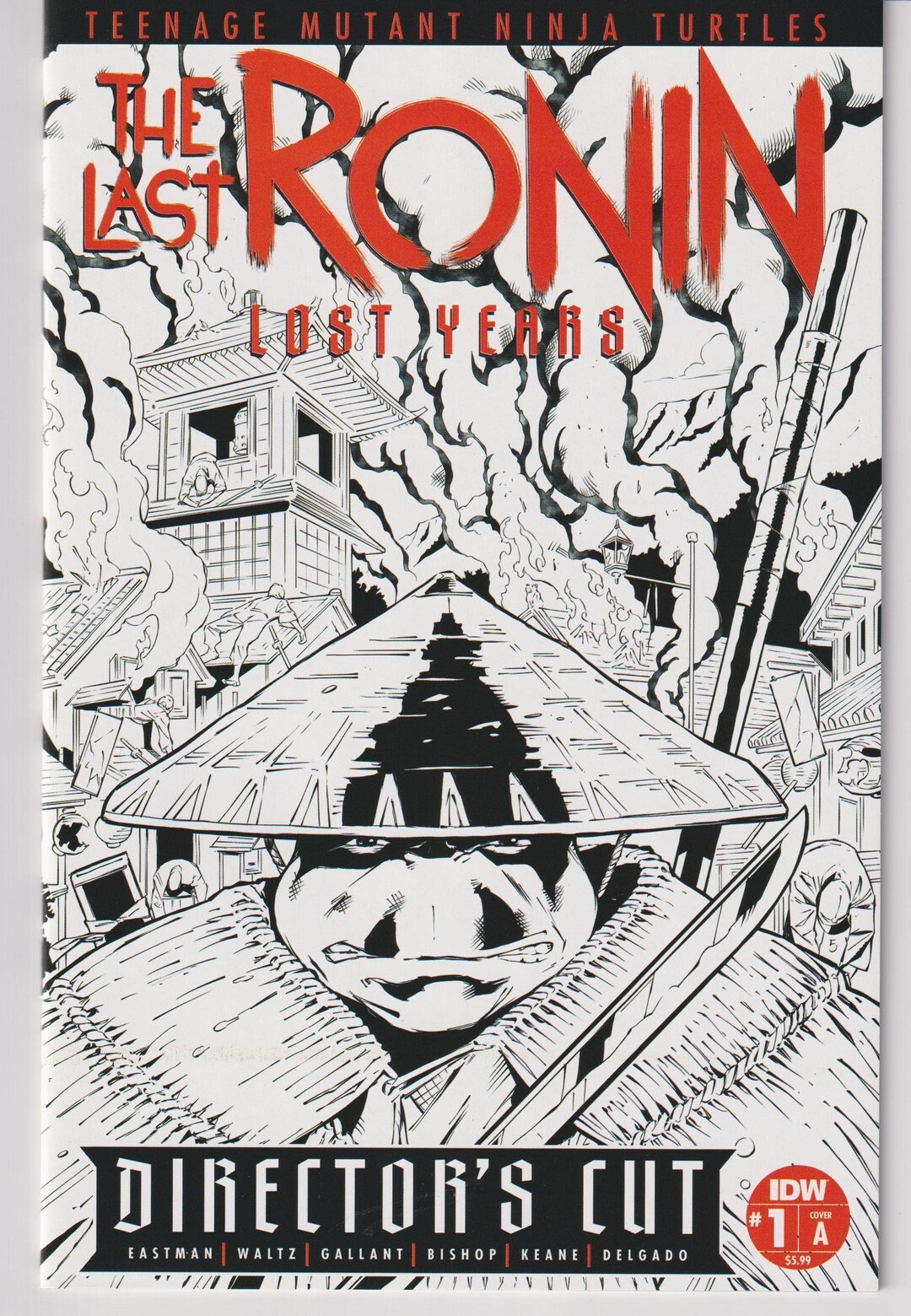 The Last Ronin Lost Years #1 - Directors Cut - Cover A Variant - IDW ...