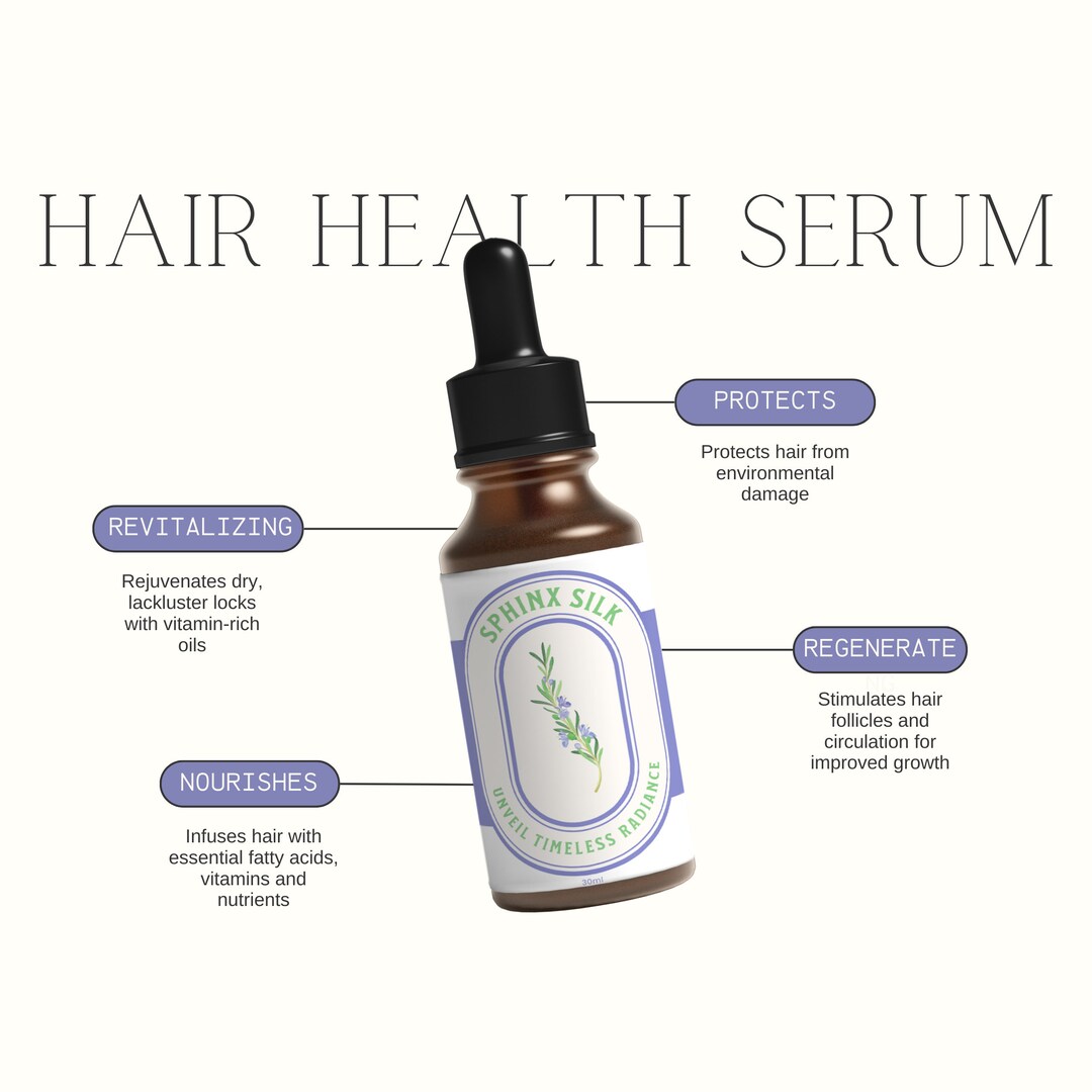 Sphinx Silk Multi-action Hair Oil Serum Stimulates Growth, Enhances ...
